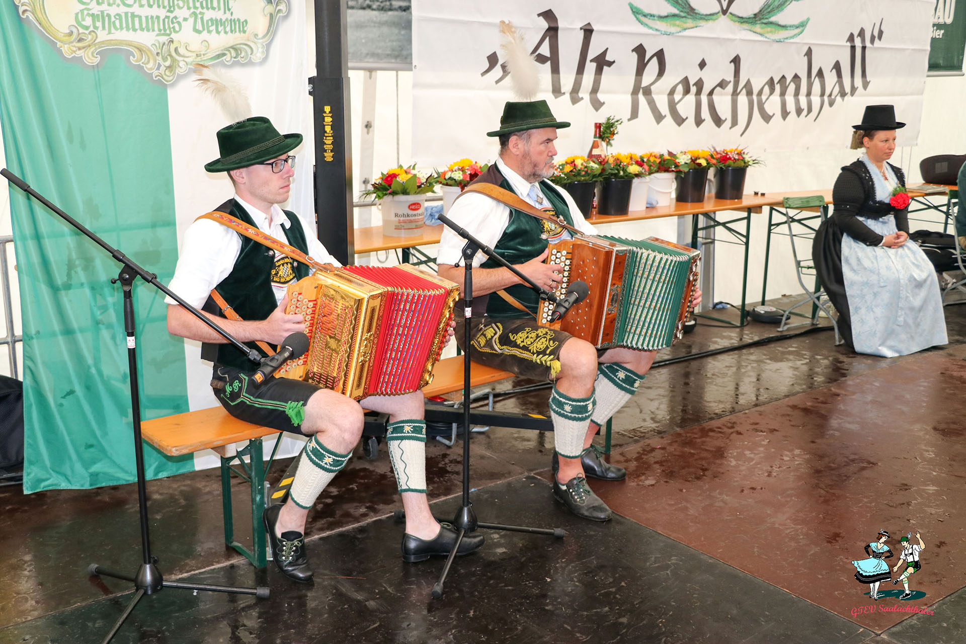 Die Saalachthaler beim 100-jährigen Gründungsjubiläum der Alt ...